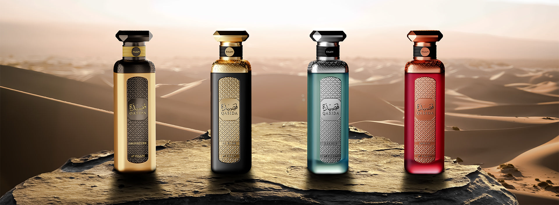 The Qasida Collection by Faan Perfumes: Arabic Fragrances – FAAN PERFUMES